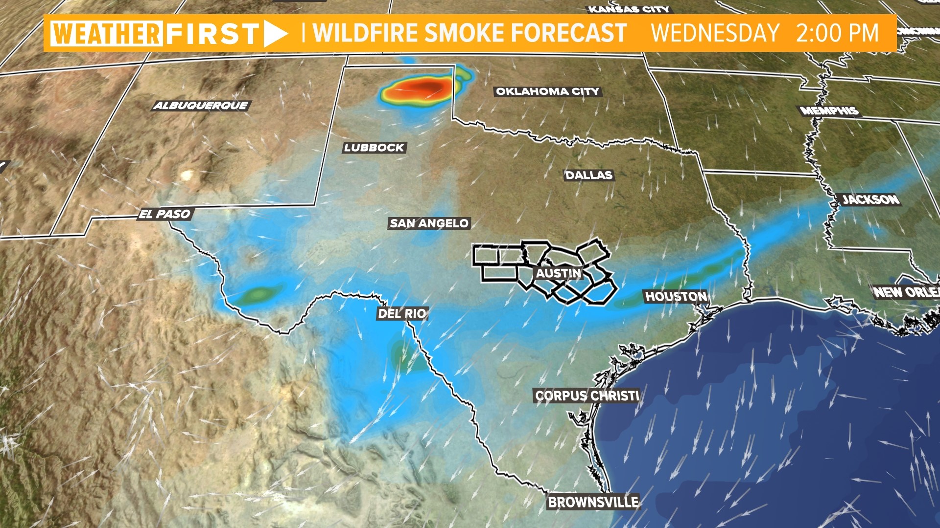 High fire danger in Central Texas as Smokehouse Creek Fire burns | kvue.com