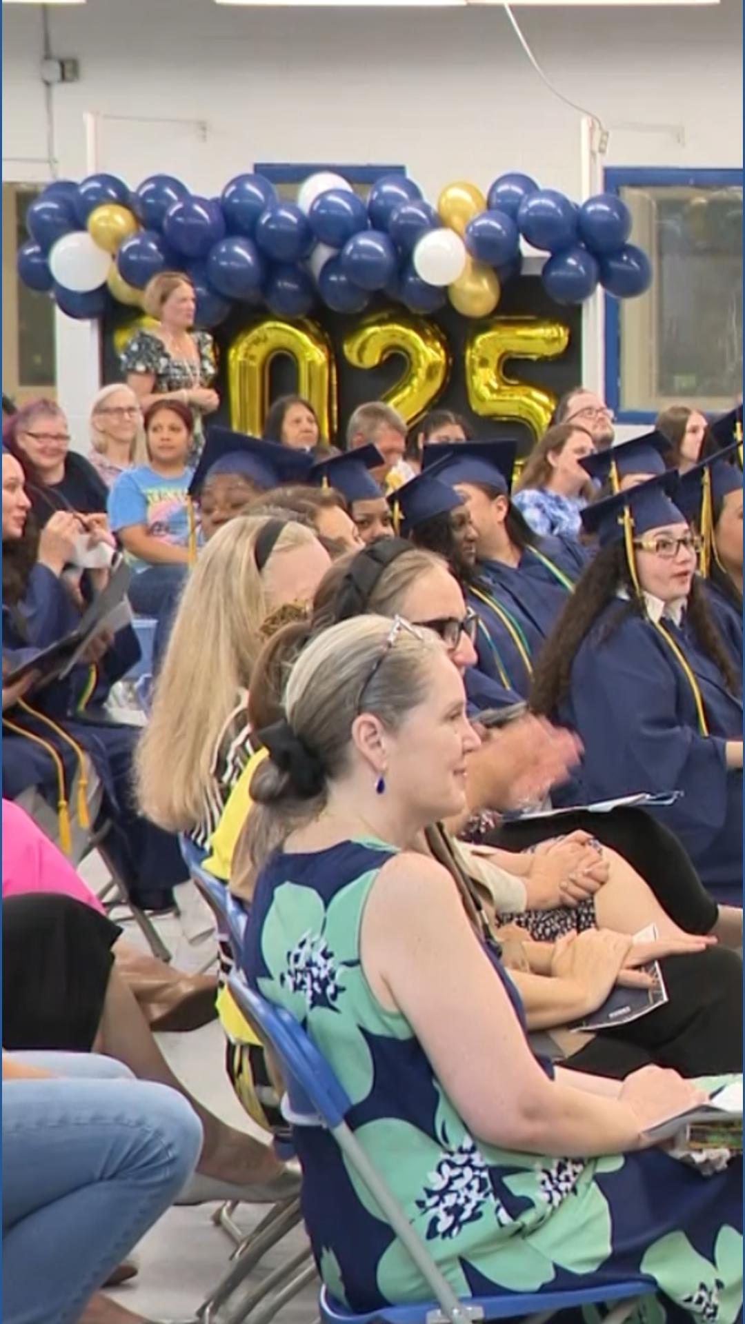 60 women graduate high school at Lockhart, Texas, prison ceremony ...