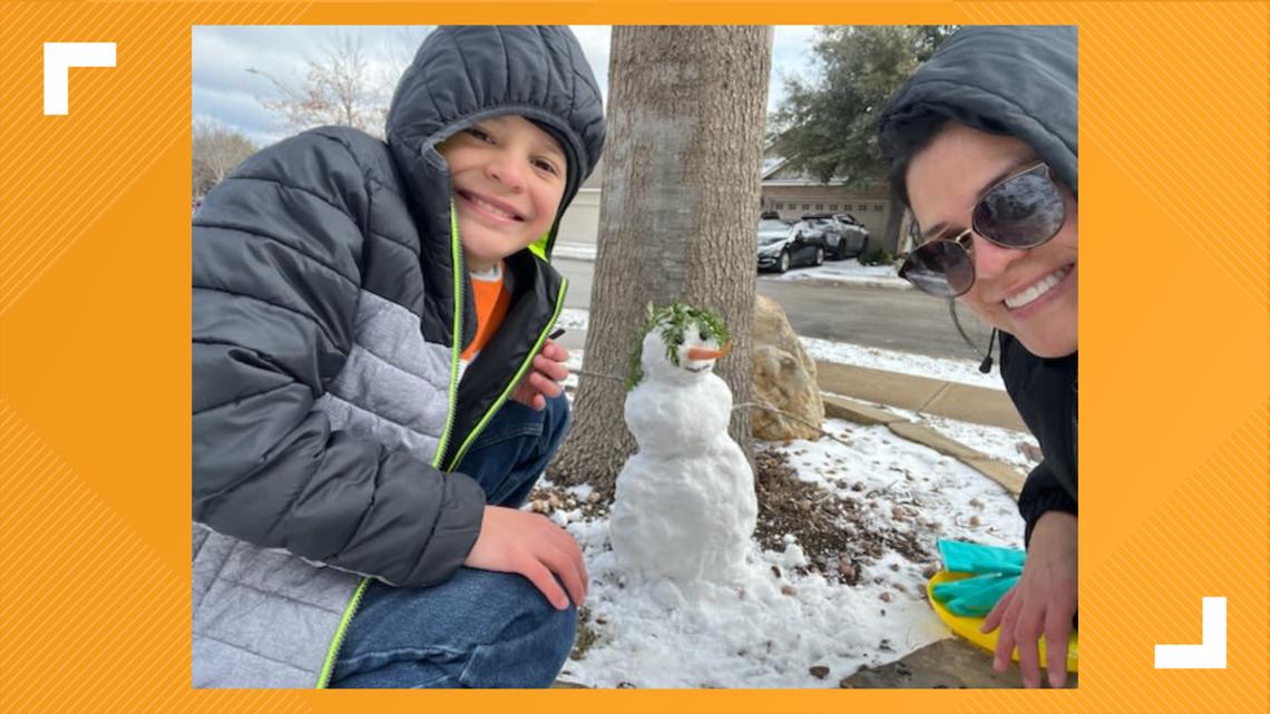 Snow in Austin, Texas: Photos show winter weather across Central Texas ...