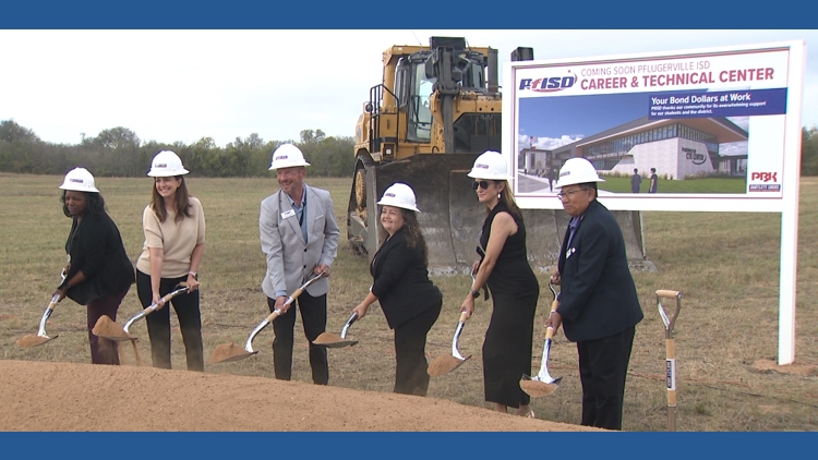 Pflugerville ISD breaks ground on new career and technical center | kvue.com