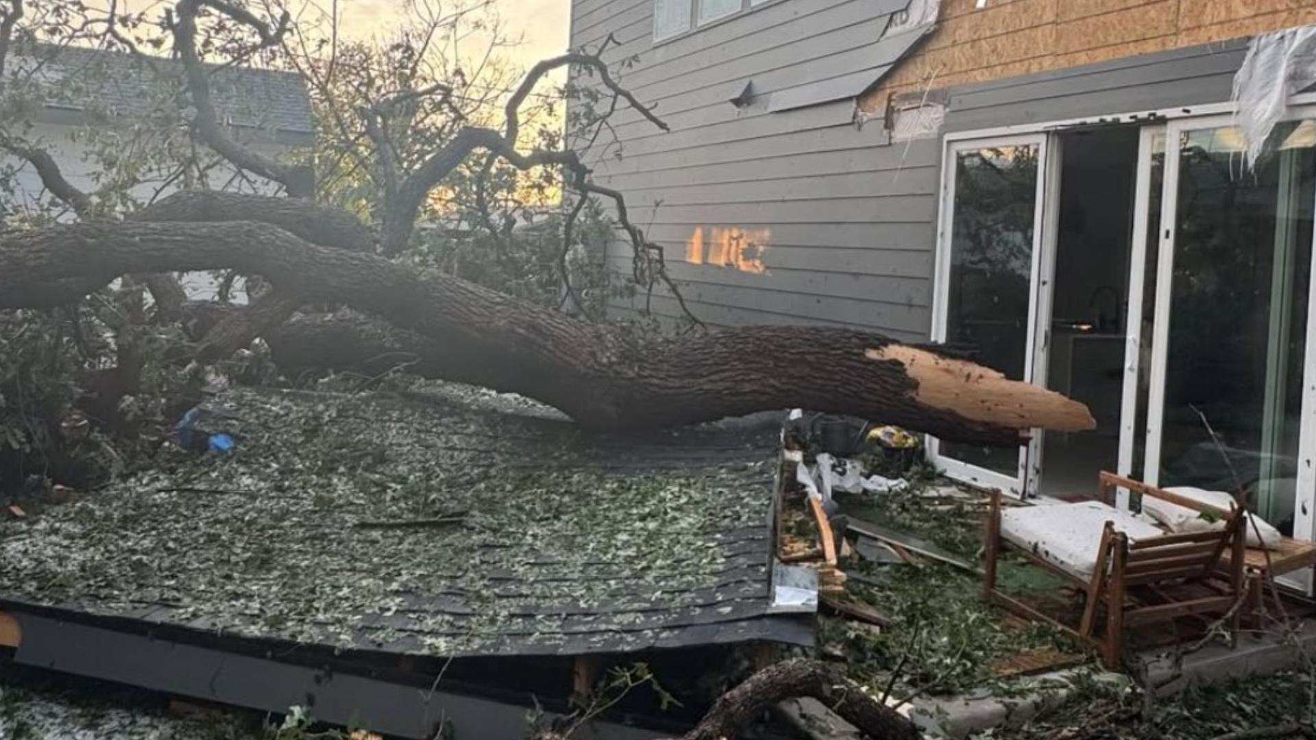 PHOTOS: Severe storms bring damage to the Austin area | kvue.com