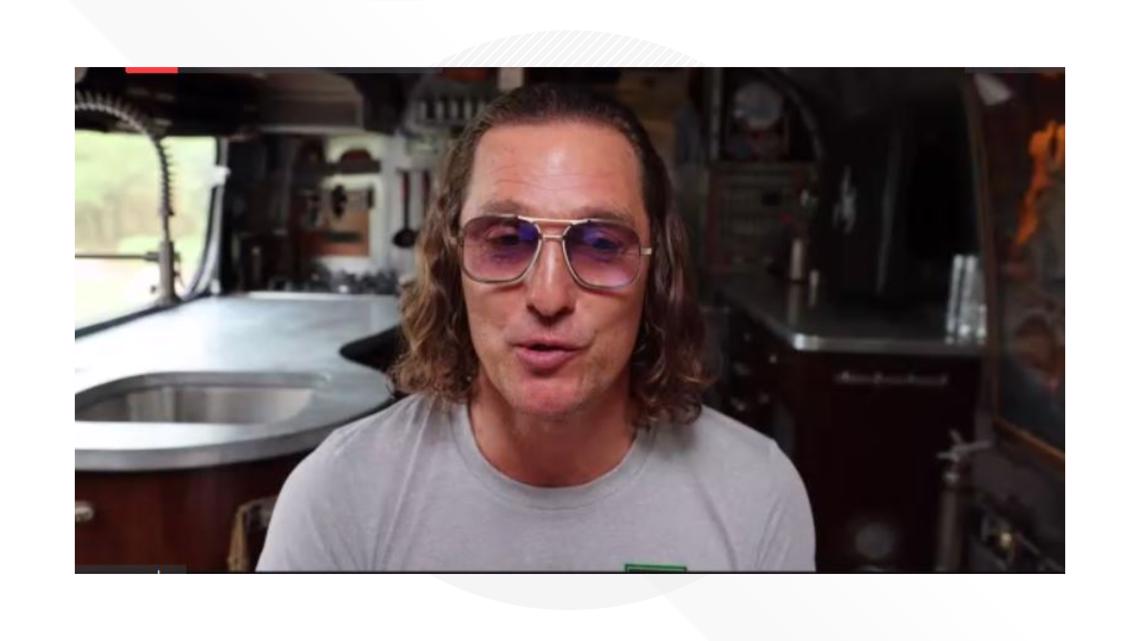'We know it’s Verde, but now it’s live' | Matthew McConaughey hypes up ...