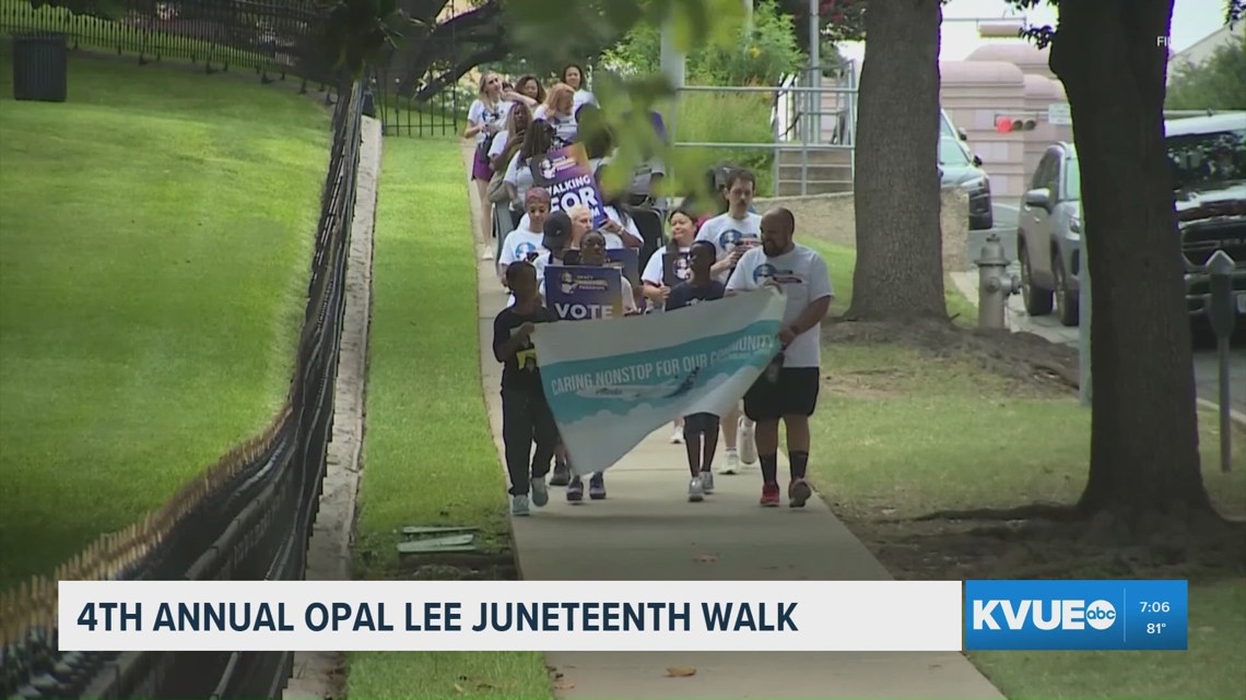4th annual Opal Lee Juneteenth Walk set for Friday in Downtown Austin ...