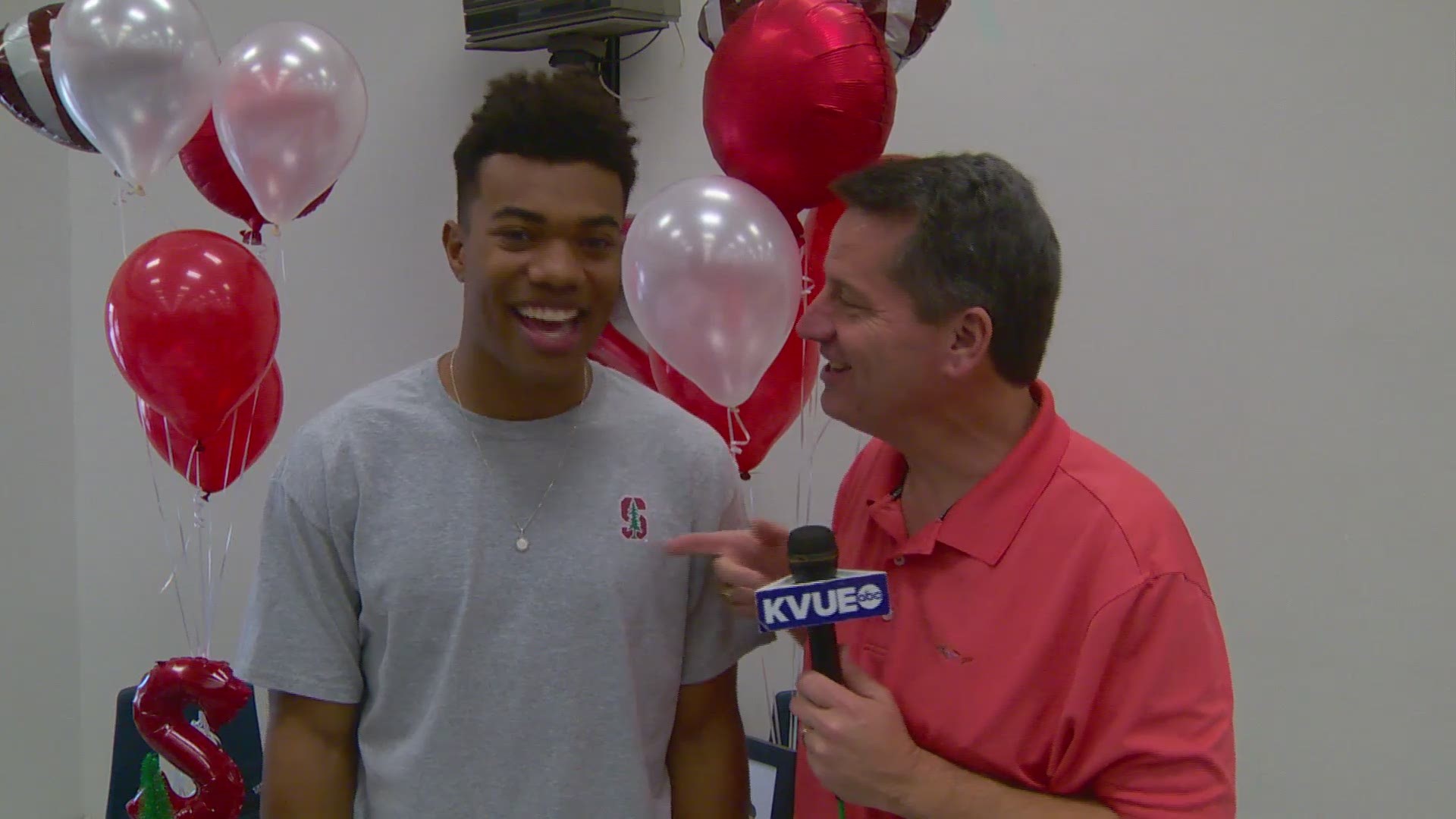 Signing Day at Bowie High School: Elijah Higgins goes to Stanford ...