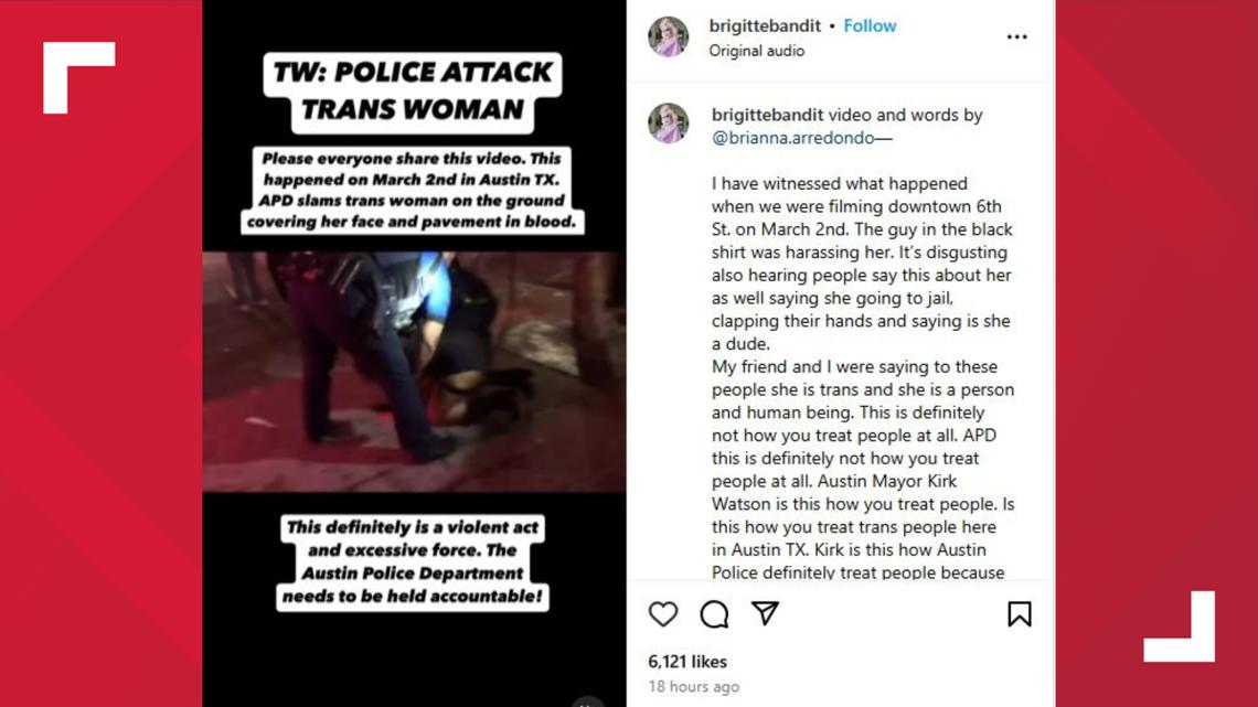 Austin leaders demand probe of officer's alleged altercation with trans ...