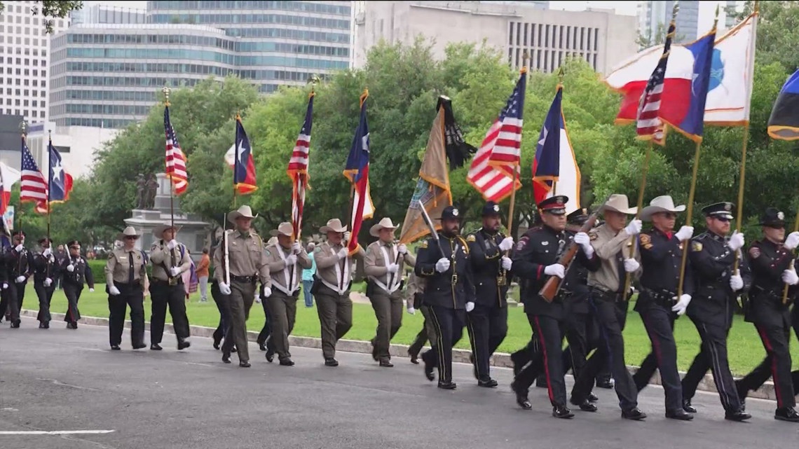 Fallen Texas peace officers honored in Austin during ceremony | kvue.com