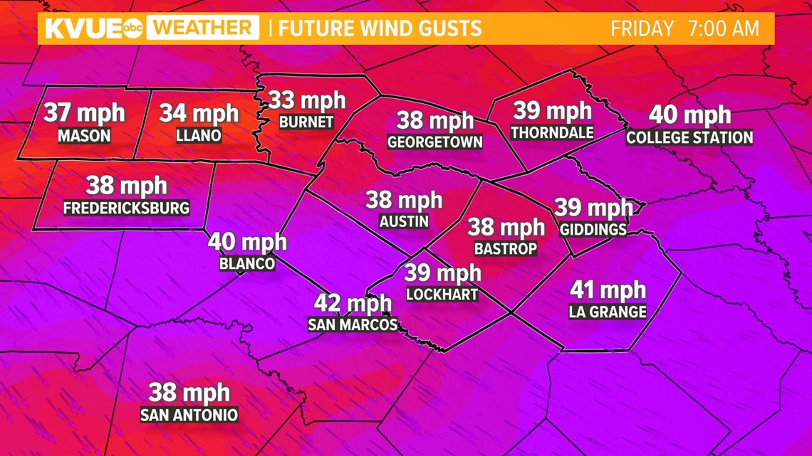 Tracking elevated fire concerns amid this week's storm chances | kvue.com