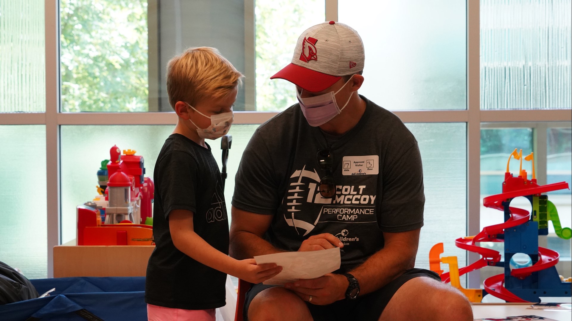 Colt McCoy hosts performance camp benefitting Dell Children's | kvue.com