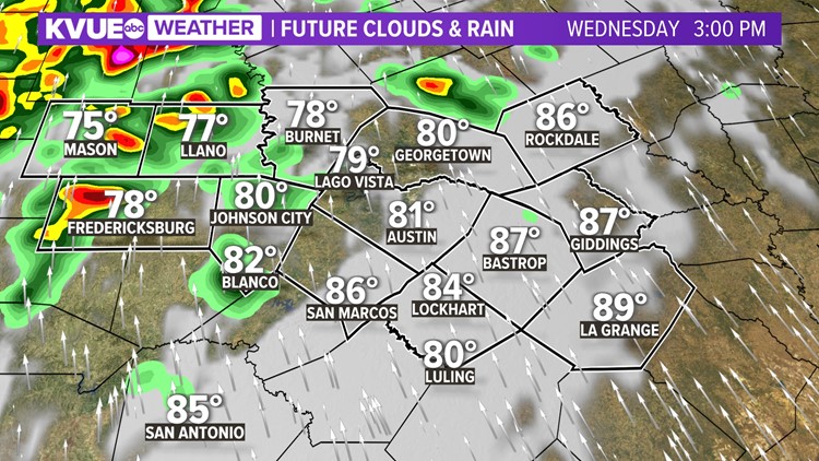 Austin, Texas weather: 7-day forecast and conditions | kvue.com