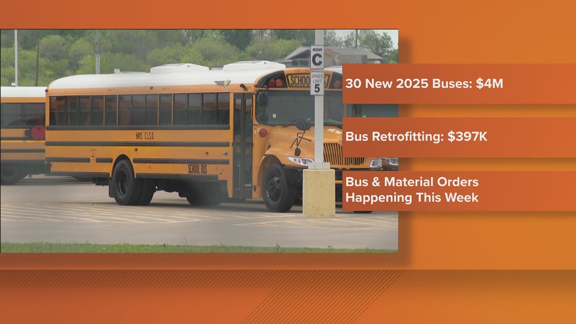 Hays CISD approves $4 million in funding to purchase new school buses ...