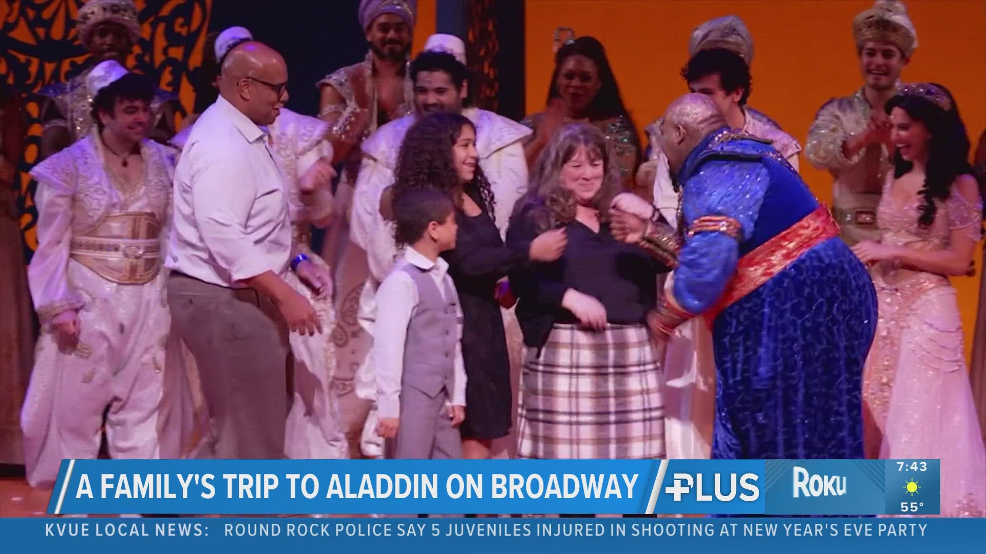 'Aladdin' fans surprised with cast meeting | kvue.com