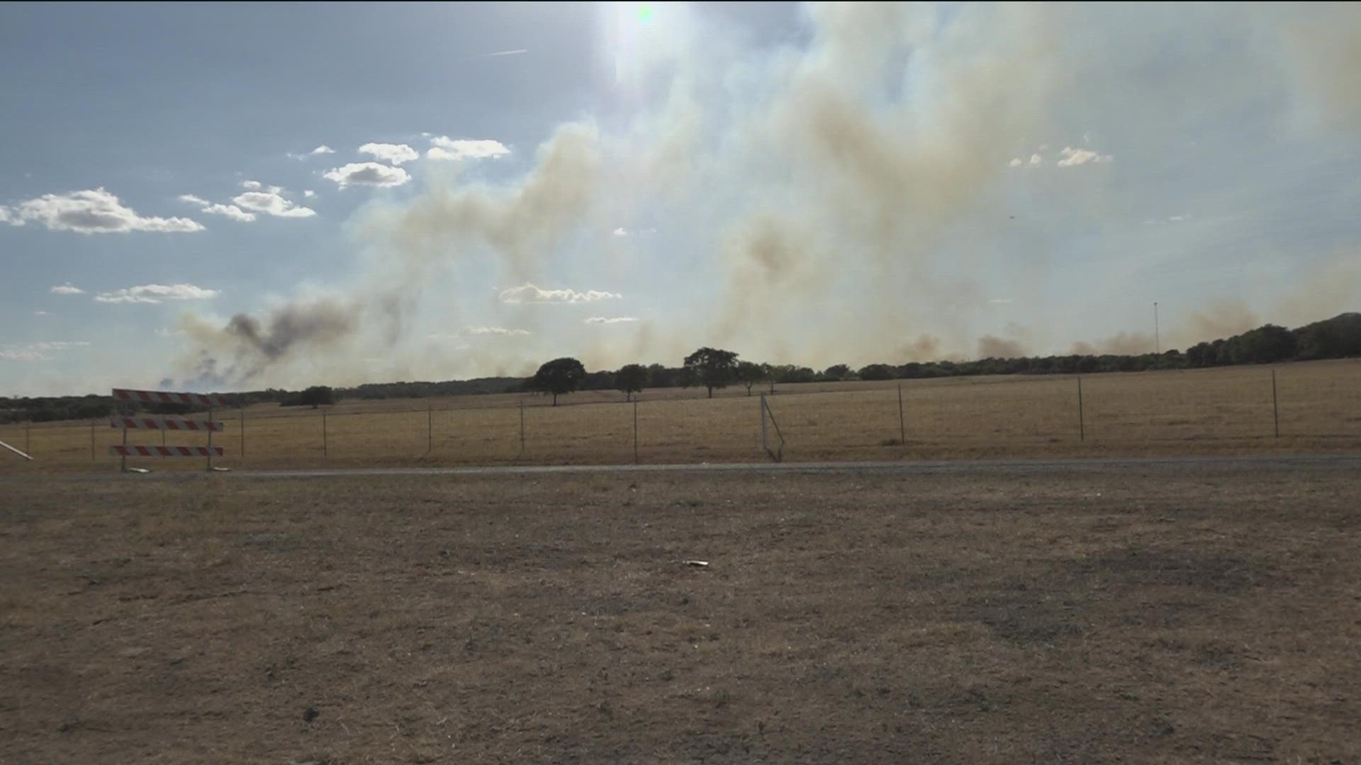 Crews responding to multiple wildfires across Central Texas | kvue.com