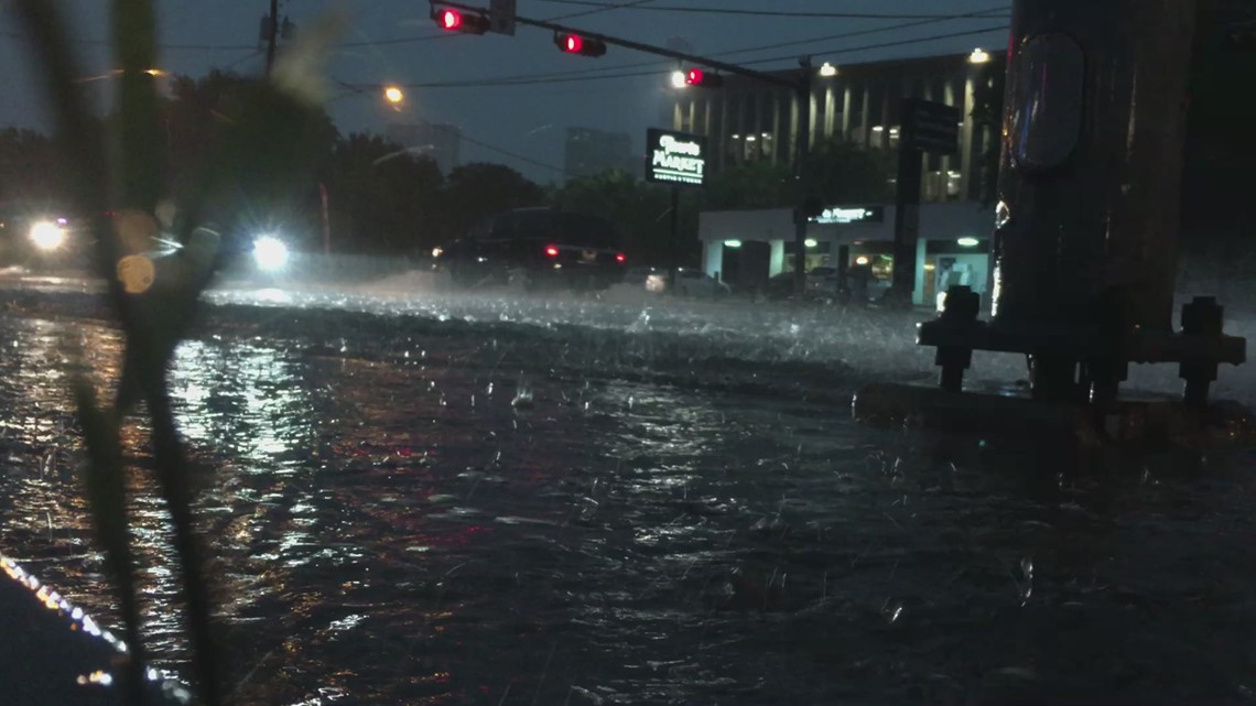 VIDEO: Flooding at East Riverside Drive | kvue.com