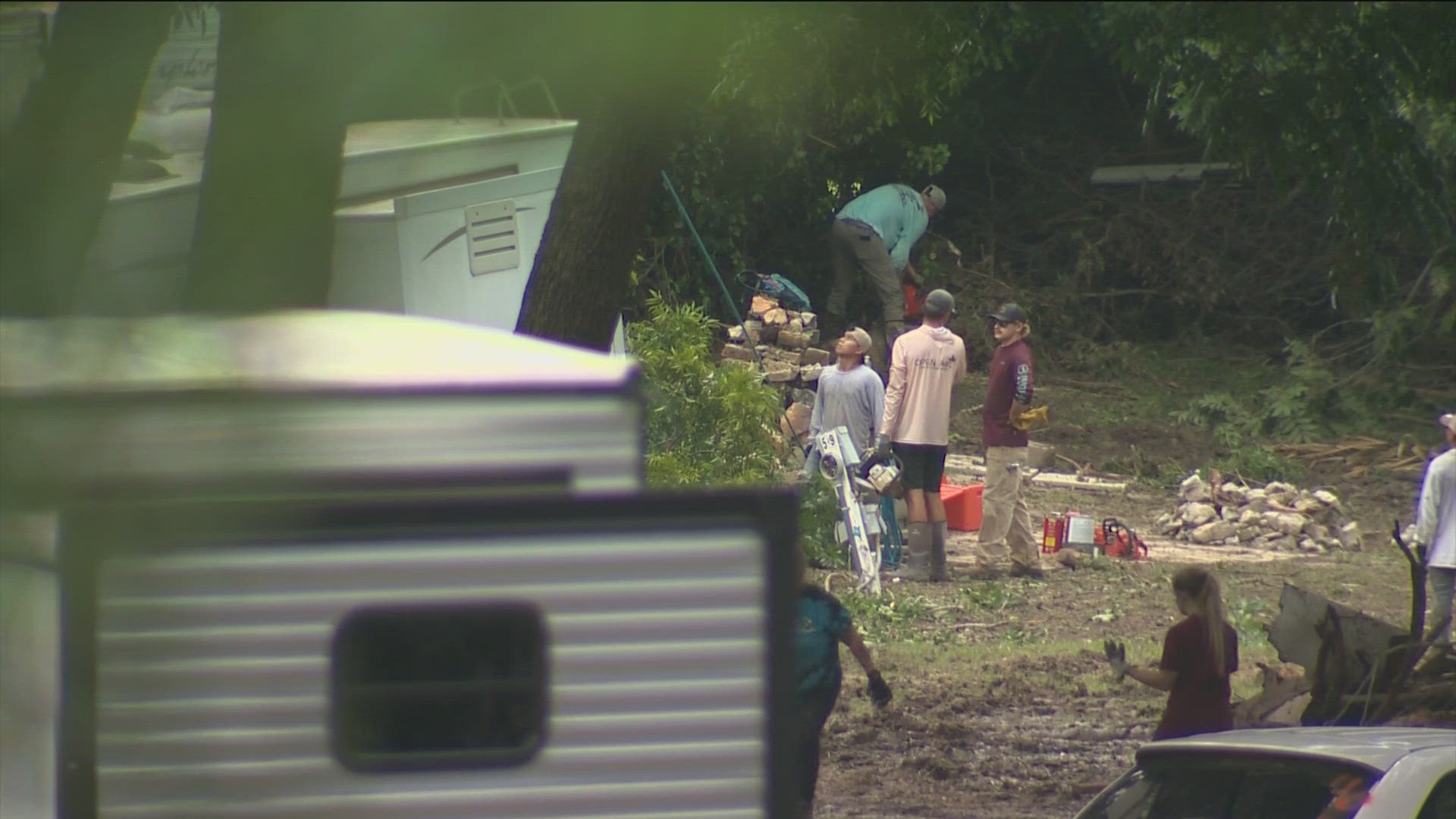 Central Texas flood: Shady River RV Resort devastated in Georgetown ...
