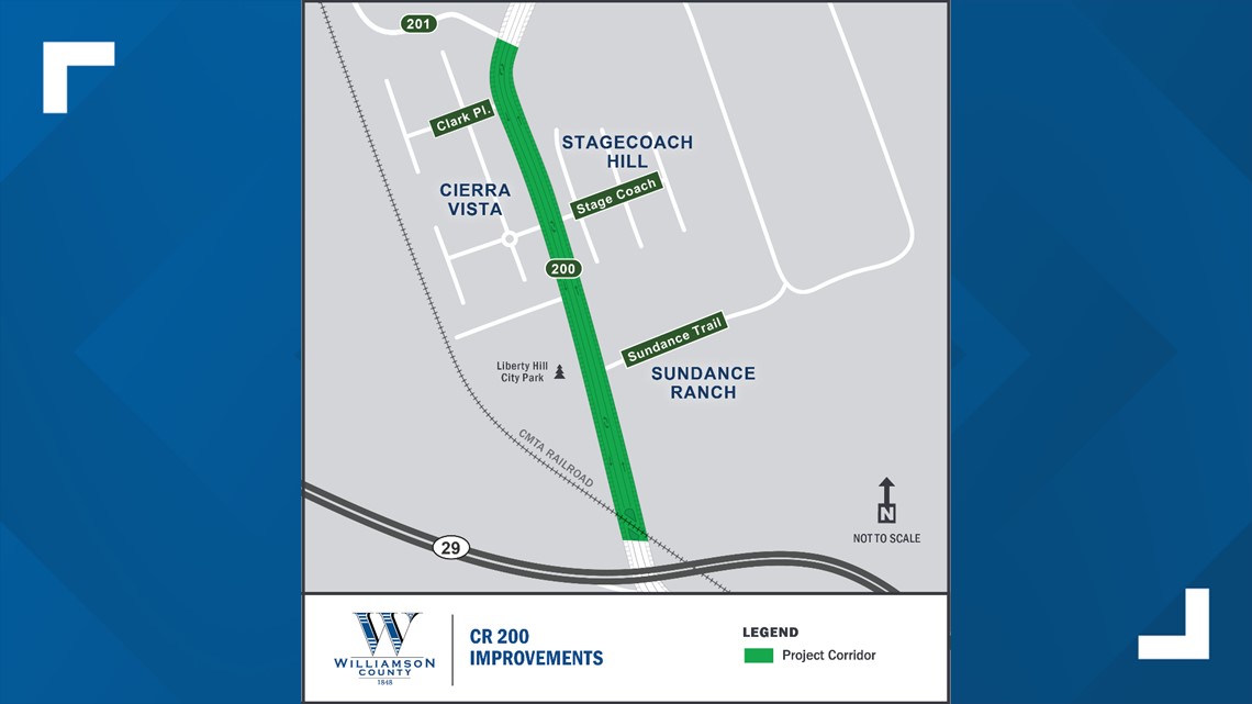 Williamson County continues work on County Road 200 | kvue.com