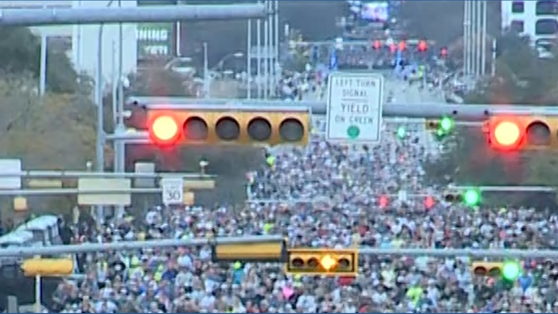 Runners participate in the 2026 Austin Marathon on Sunday | kvue.com