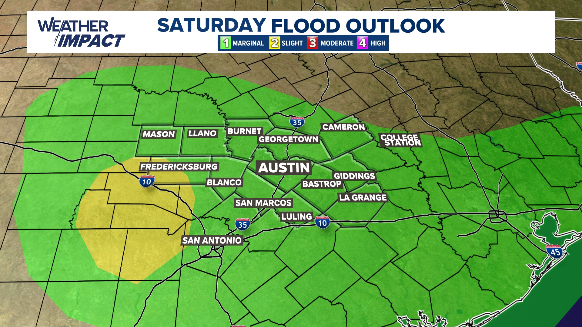 Tropical moisture continues to provide chance of rain through Saturday ...