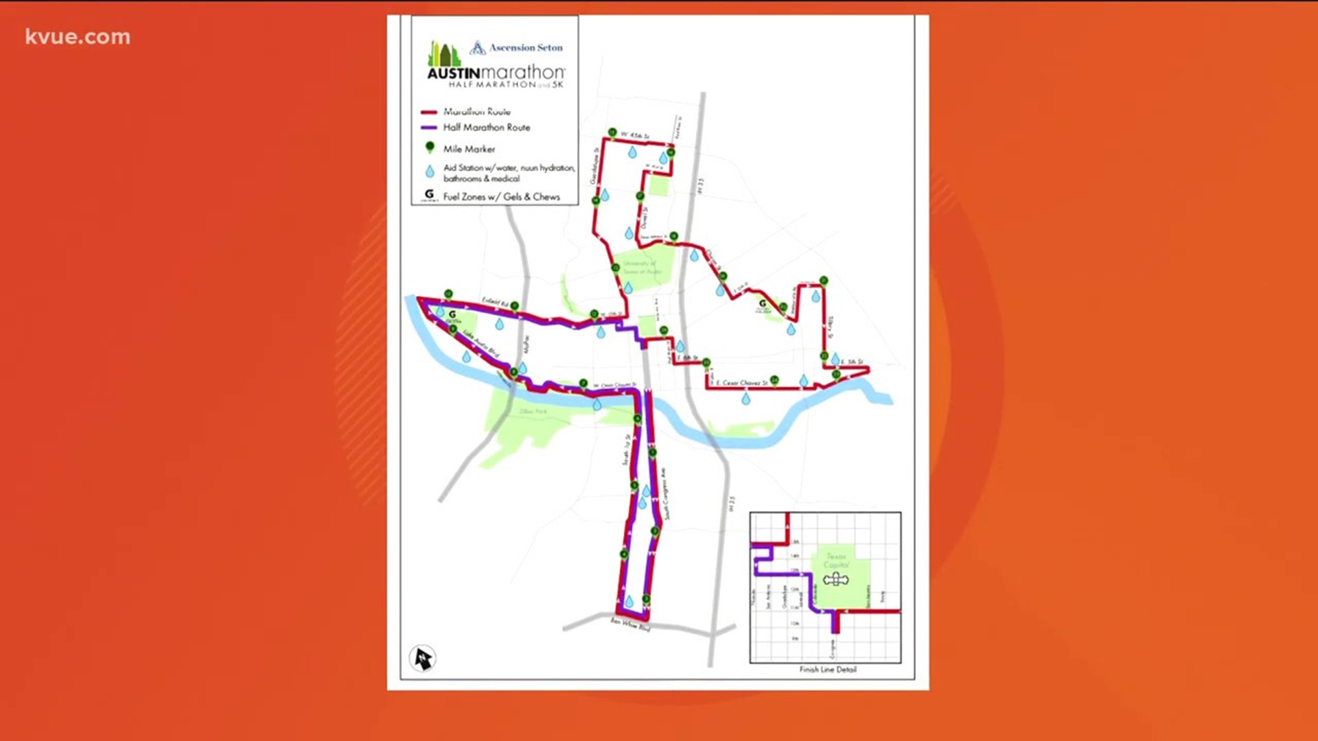 Austin traffic: Austin Marathon road closures 2020 | kvue.com