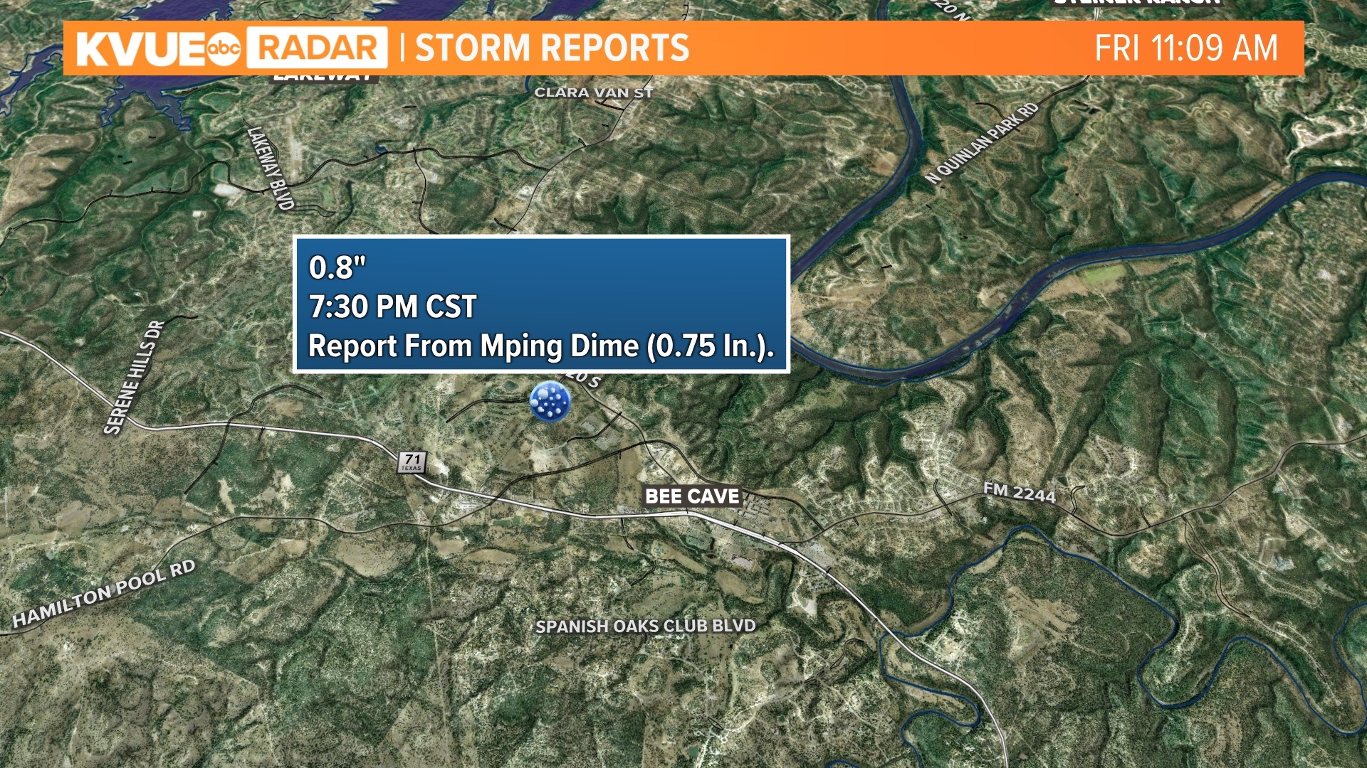 Thursday storms resulted in heavy winds, hail and rain | kvue.com