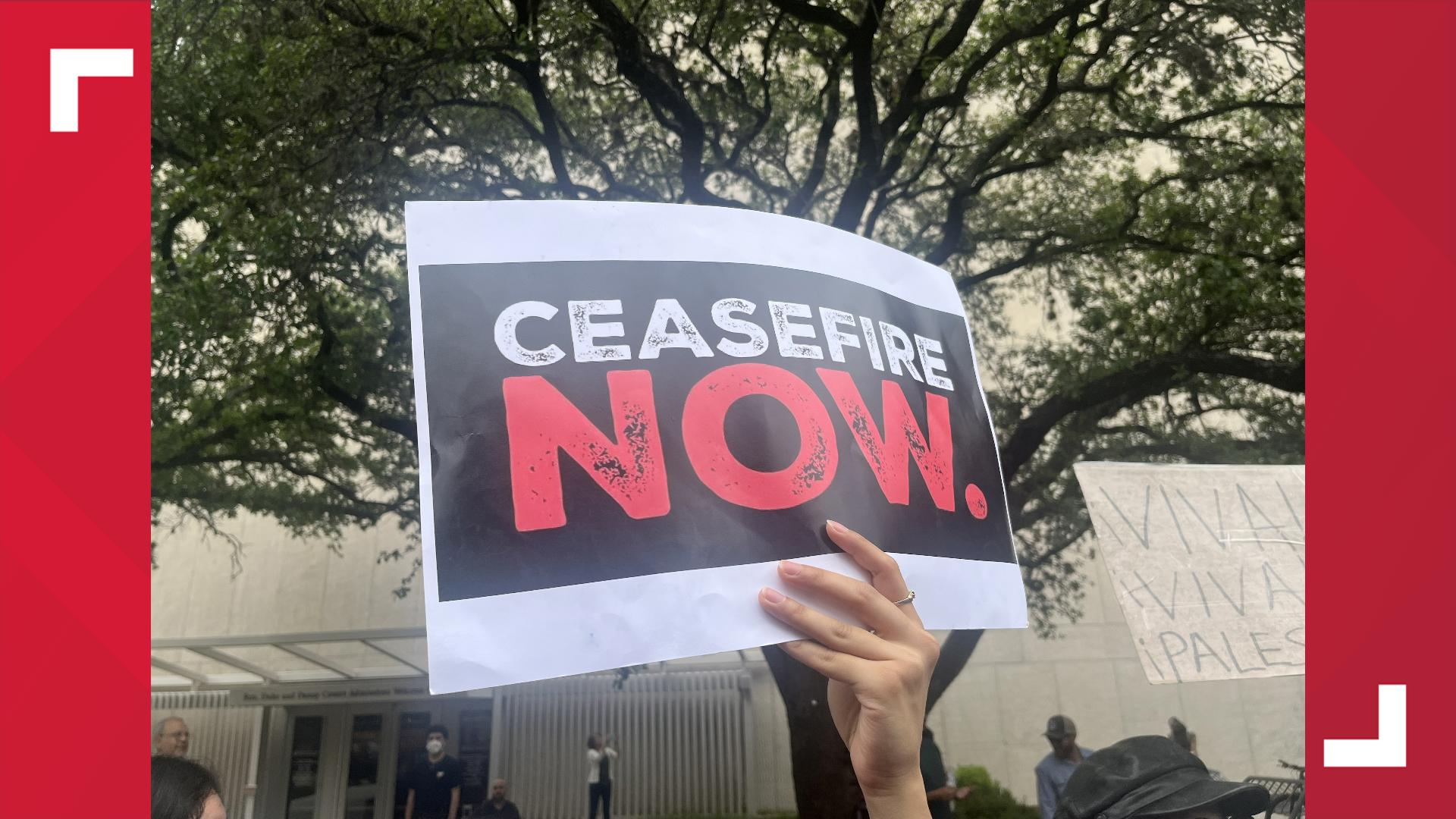 Arrests at UT students' pro-Palestine protest in Austin, Texas | kvue.com