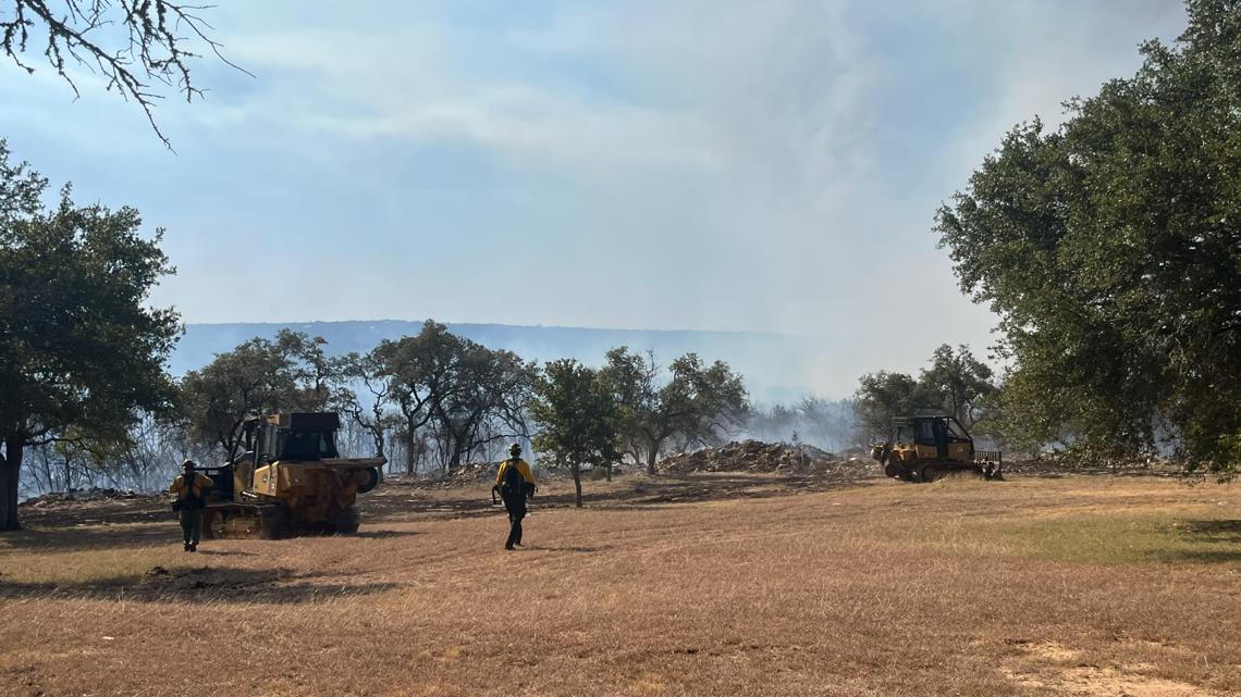 Wildfire sparks near San Marcos, Texas | kvue.com