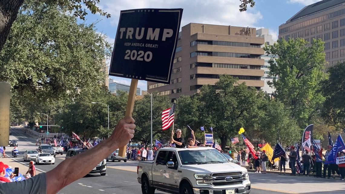 Trump protest in Austin after 2020 election results | kvue.com