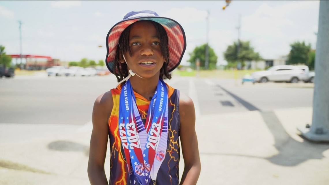 9-year-old Austinite Zyheir 'Zoom' Darks on fast-track to Junior ...