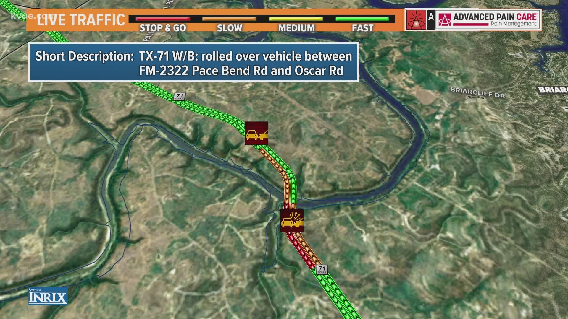 One dead in auto-pedestrian crash on State Highway 71 | kvue.com