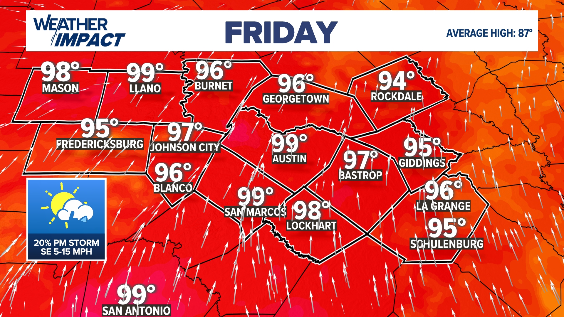 Austin-area weather: Austin breaks heat record for third straight day ...