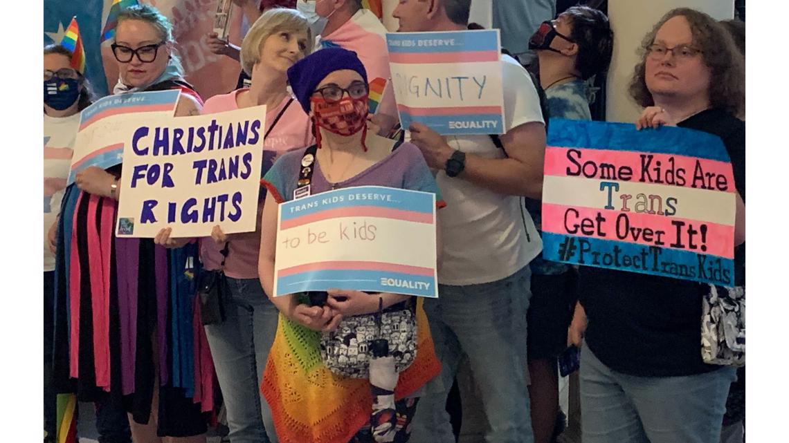Group gathers at Texas Capitol to protest legislation aimed at ...