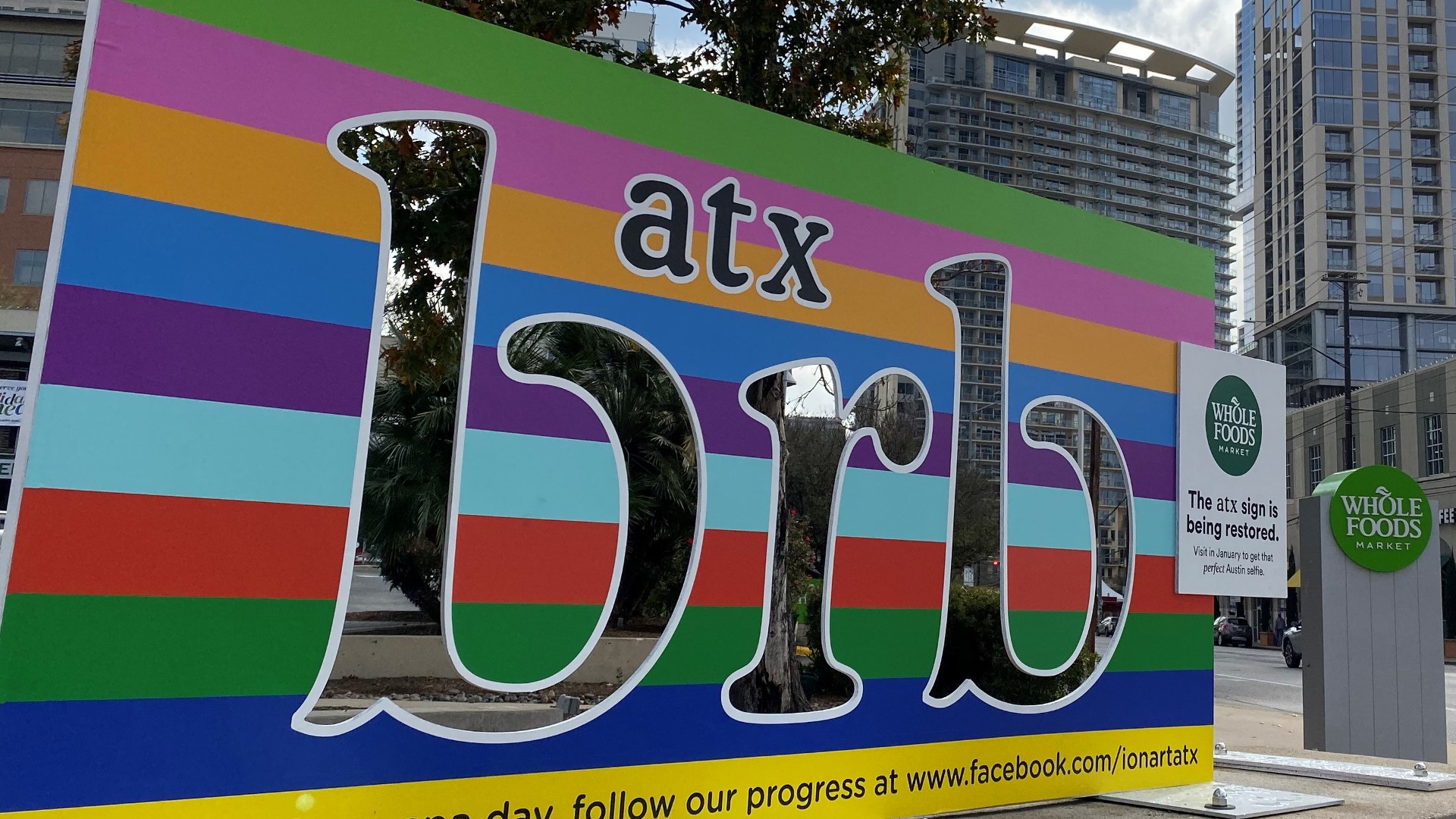 Where is the 'atx' sign at Whole Foods in Downtown Austin? | kvue.com