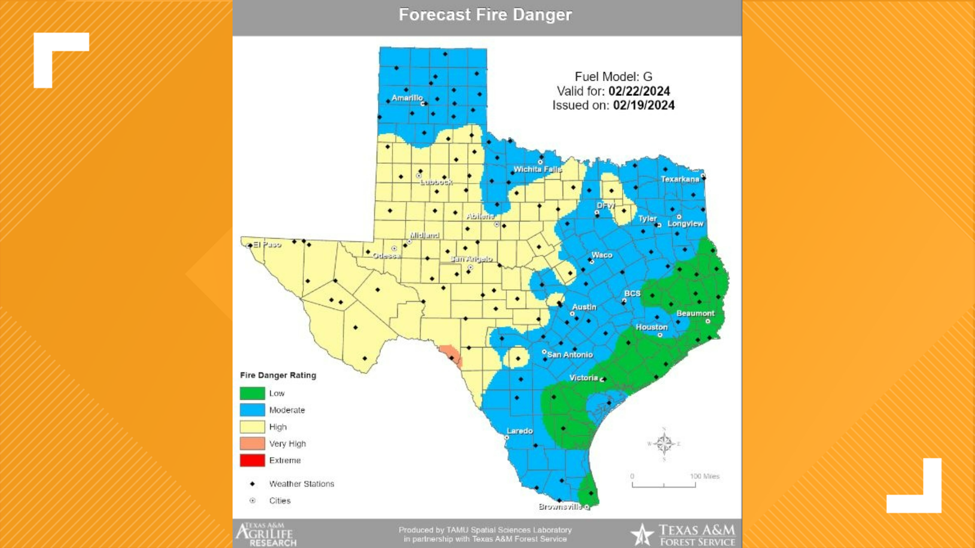 Central Texas weather: Warm, dry week increases fire danger | kvue.com