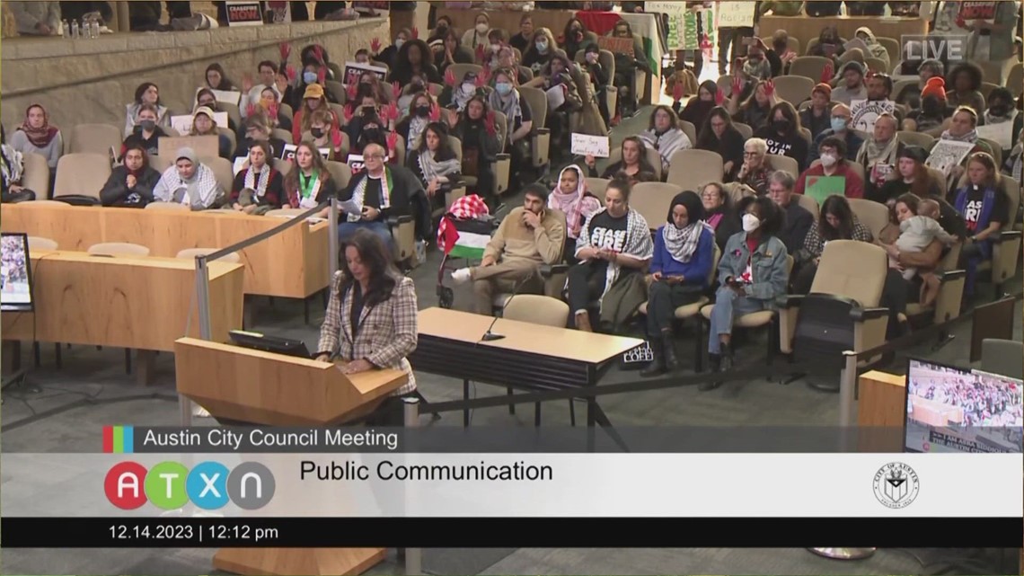 City of Austin faces pressure to call for ceasefire in Israel-Hamas ...