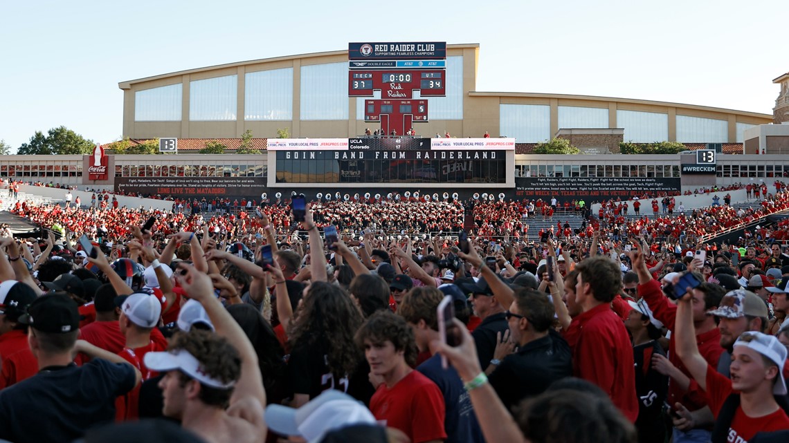 City Bank agrees to pay fine as Texas Tech fans rush field after UT ...