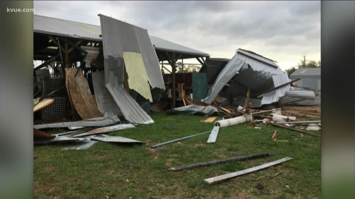 Central Texas residents assess damage after Friday's strong storms ...
