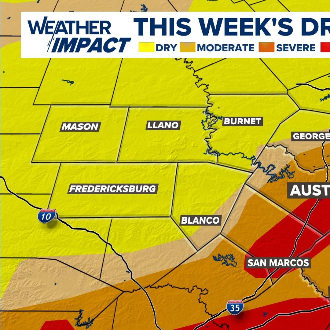 Central Texas faces extreme drought amid escalating dry conditions ...