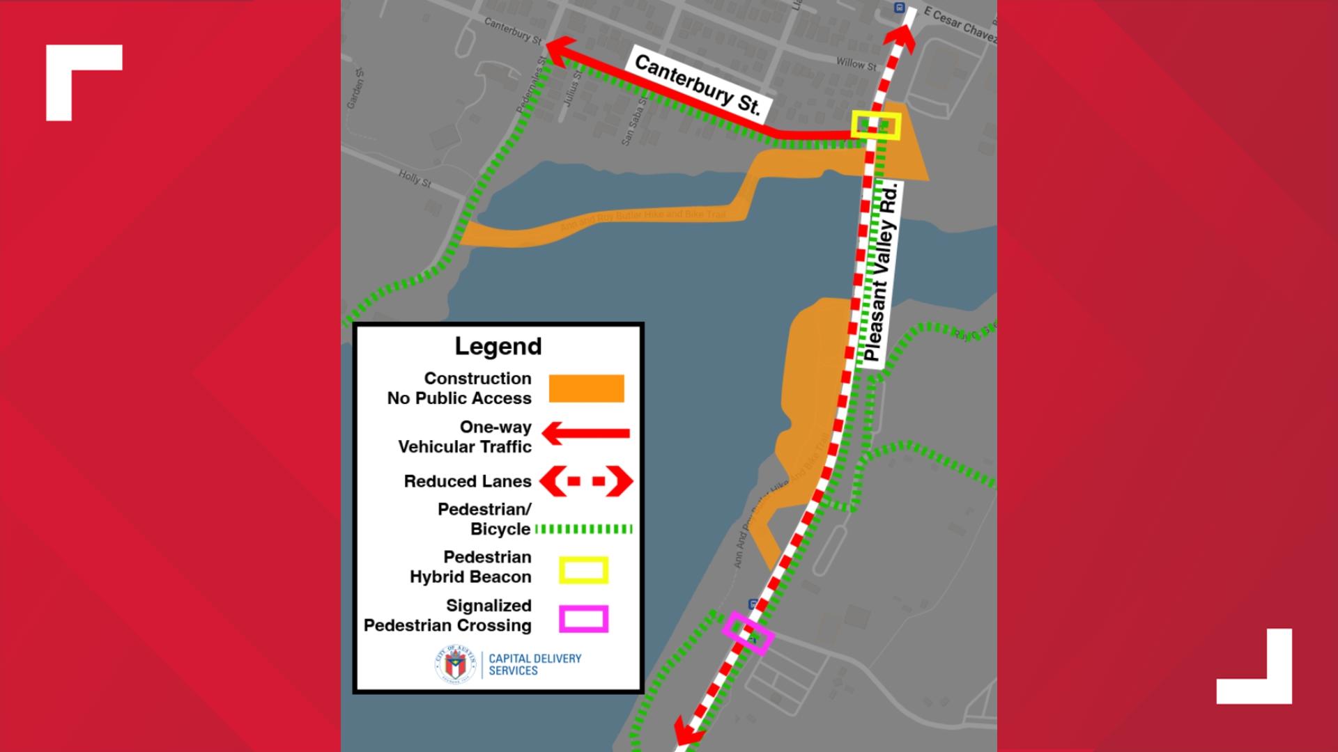 Construction to begin on Wishbone Bridge near Longhorn Dam | kvue.com