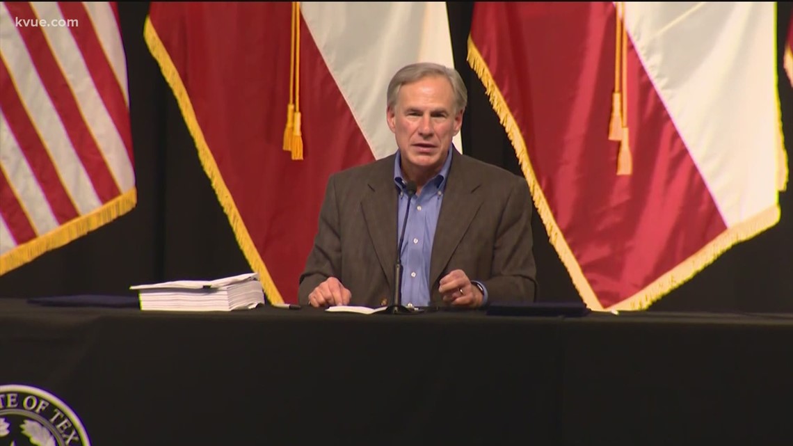 Gov. Greg Abbott announces work on the Texas border wall has started ...