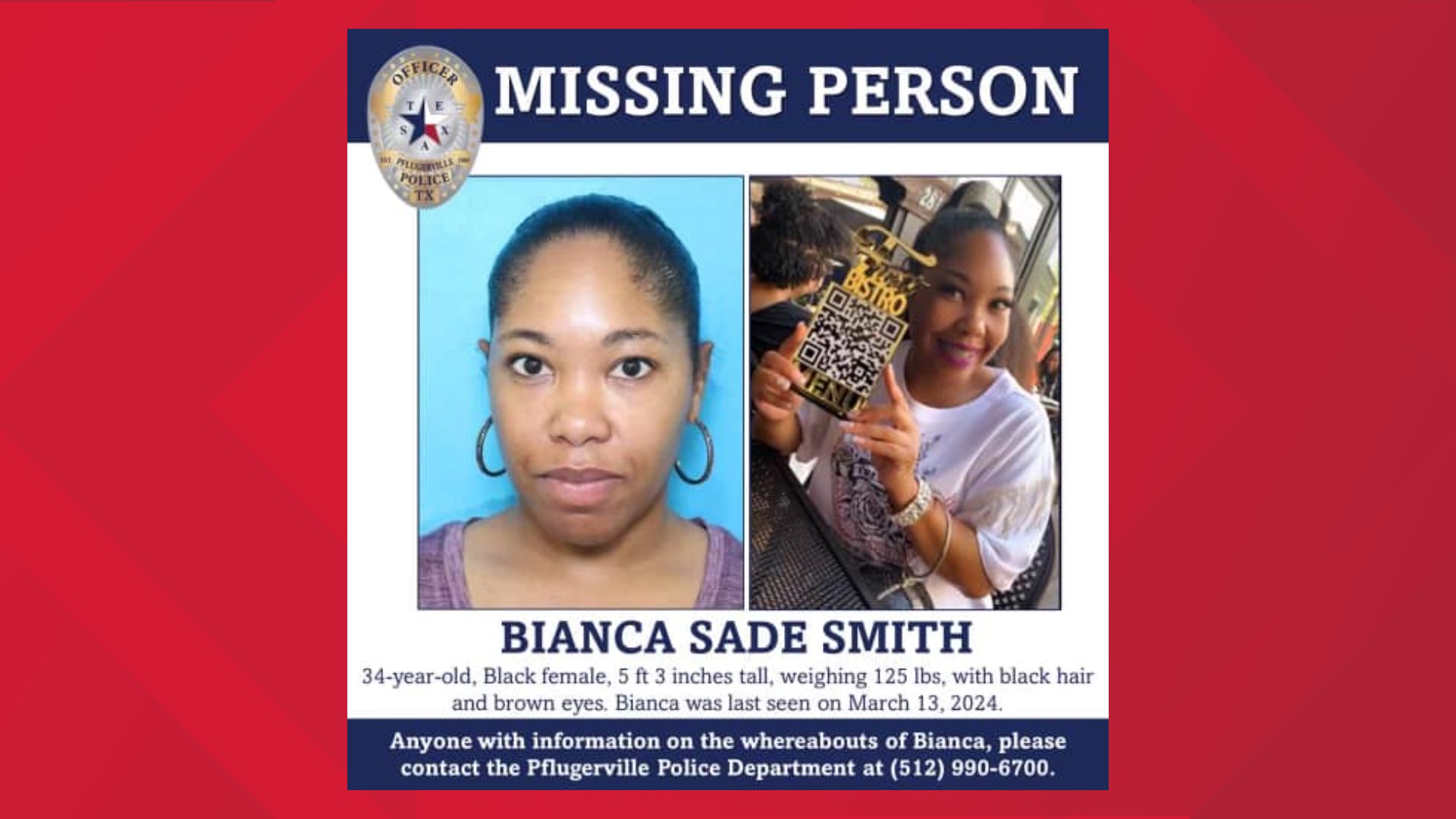 Missing Central Texas woman Bianca Smith located | kvue.com