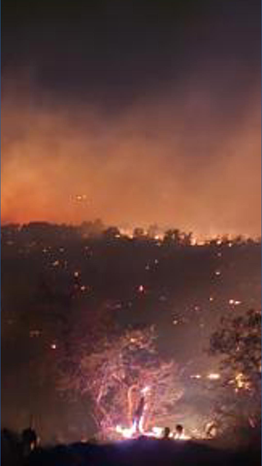 Nebo Mountain Fire in northeast Gillespie County now fully contained ...