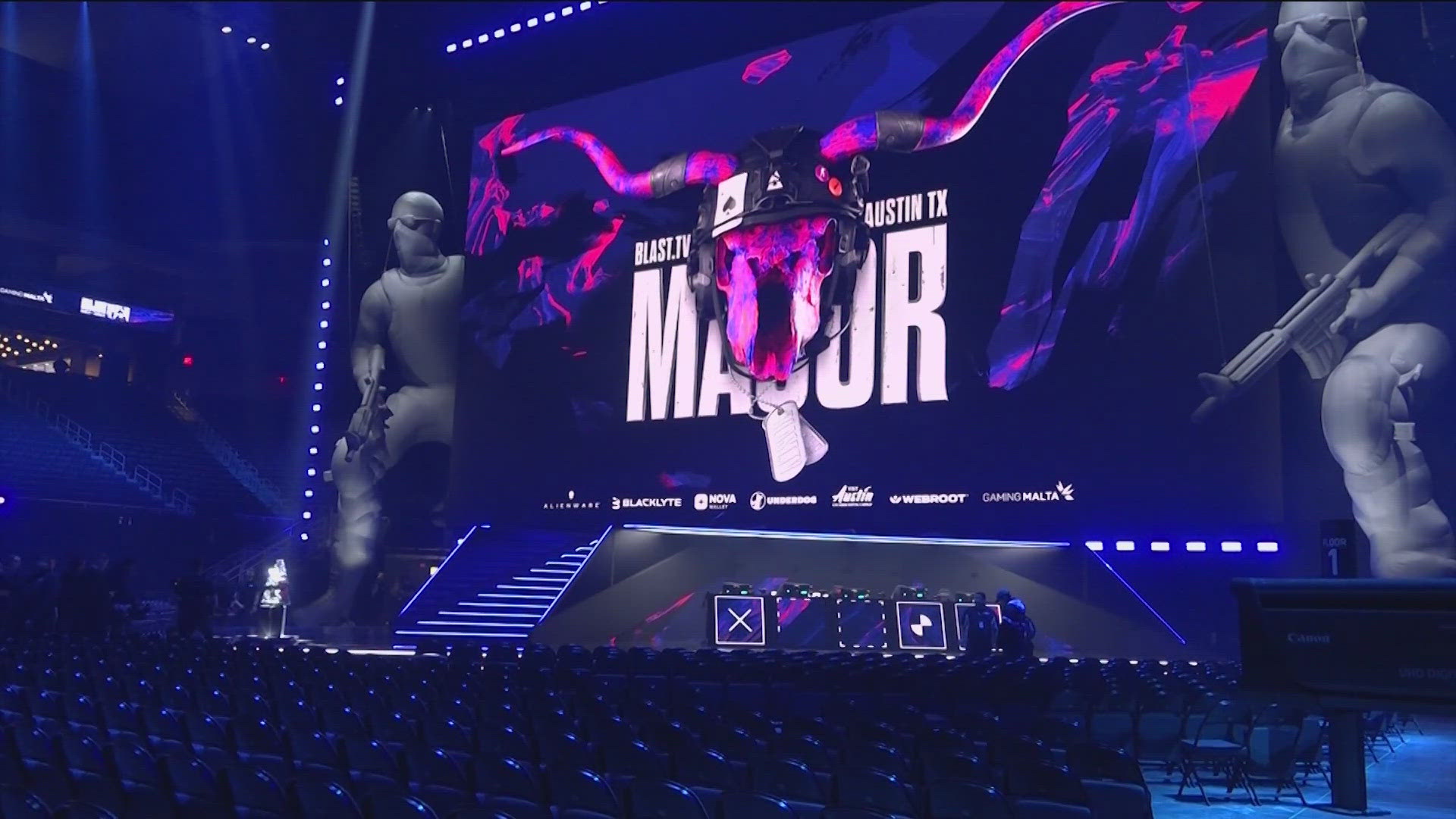 Esports major attracts nearly 50,000 fans to Austin's Moody Center ...