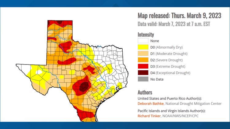 Is there hope for reversing the Central Texas drought this spring ...
