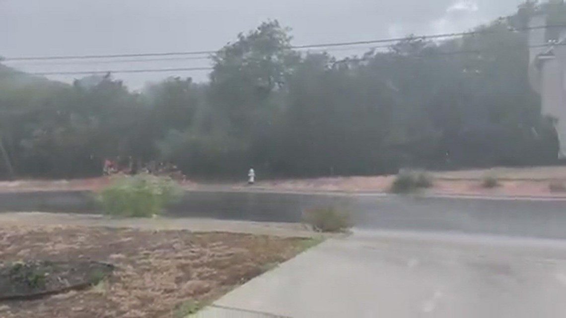 Downpour In San Marcos Kvue