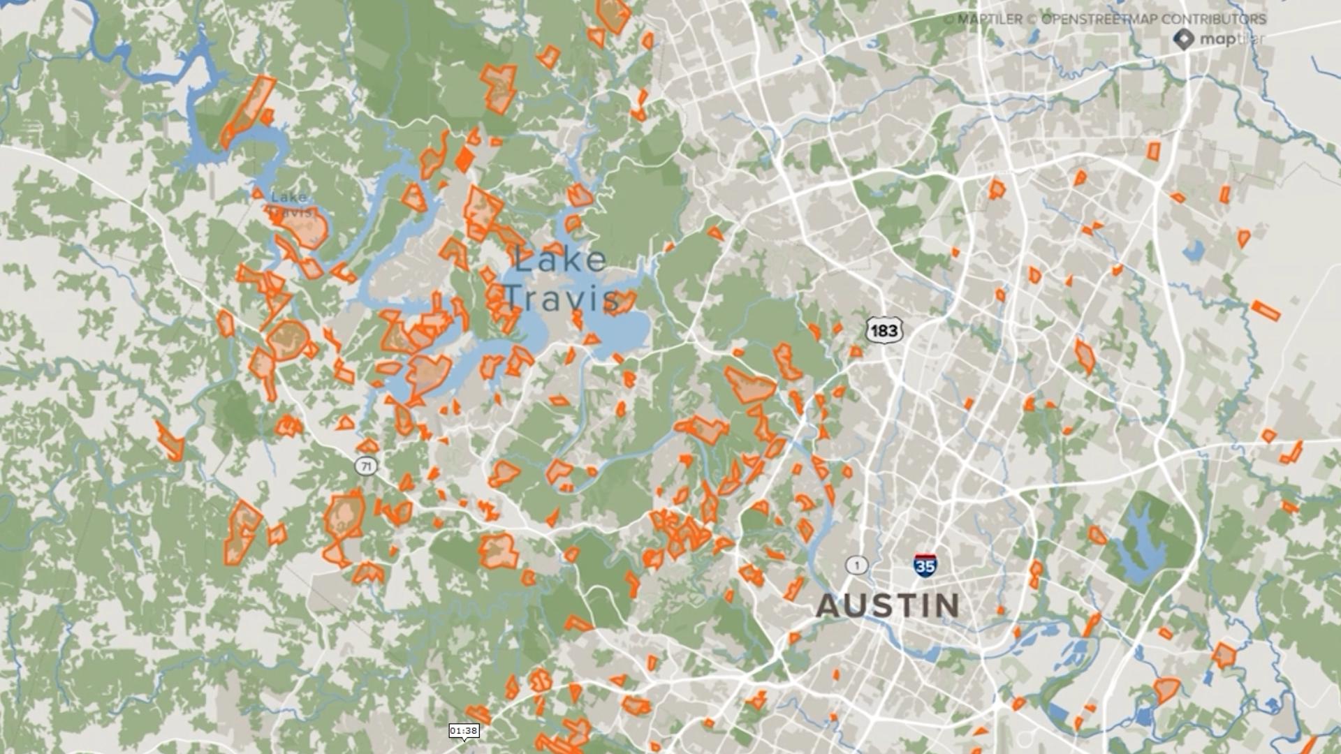 Thousands of Austin homes face wildfire danger with only one way out ...