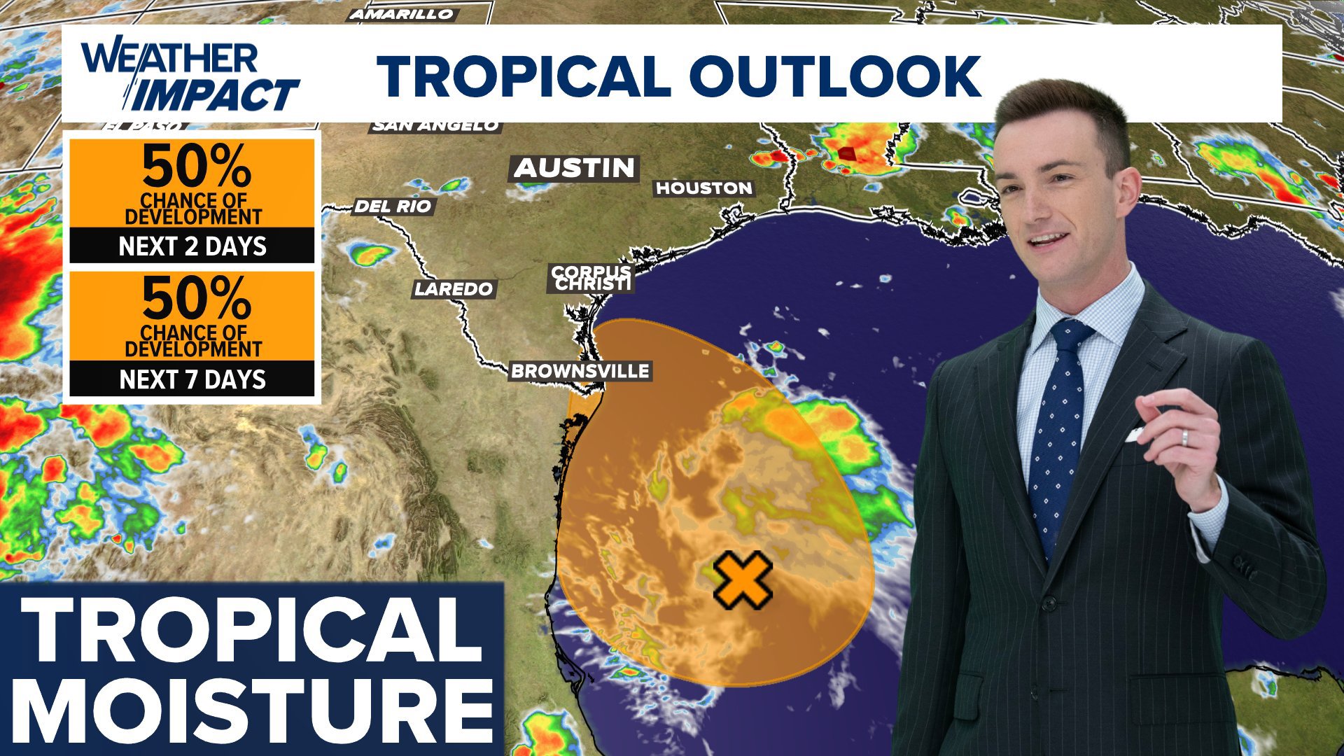 Weak tropical system could boost Austin-area rain chances this weekend ...