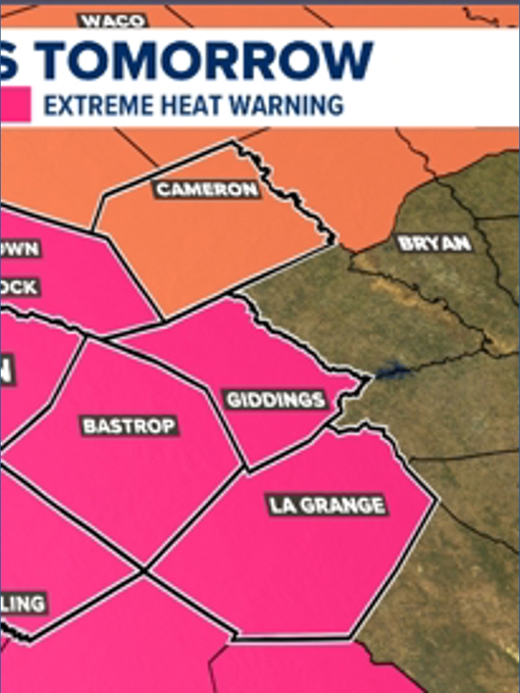 Weather Impact Alert | 'Feels like' temperatures as high as 115 degrees ...