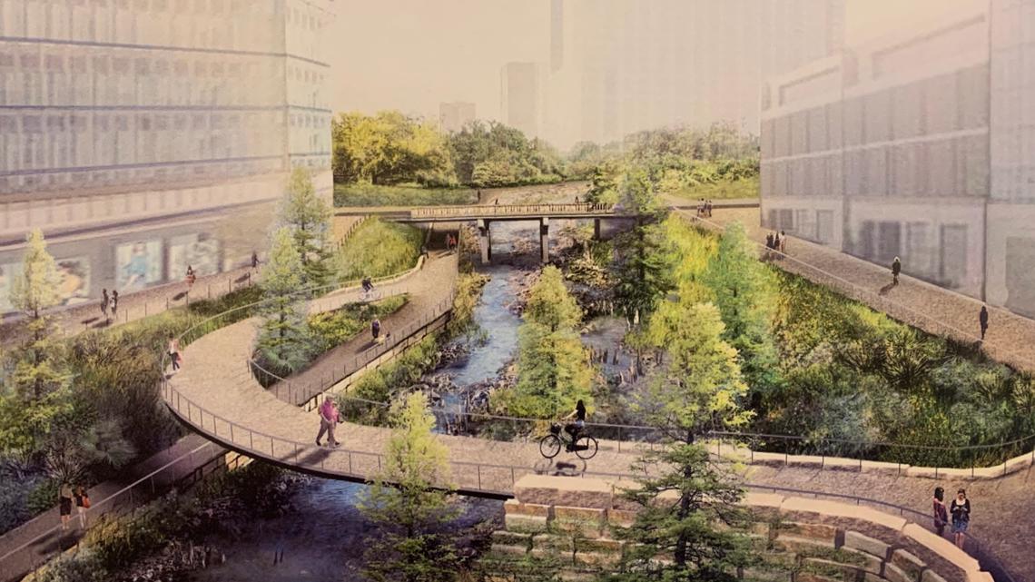Renderings for Waterloo Greenway's "The Confluence" released | kvue.com