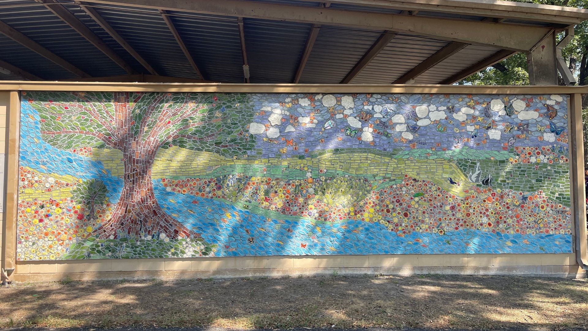 Uvalde Love Project mosaic revealed to the public | kvue.com