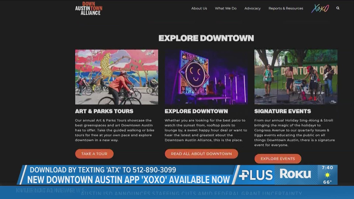 Downtown Austin Alliance launches 'XOXO' app | kvue.com