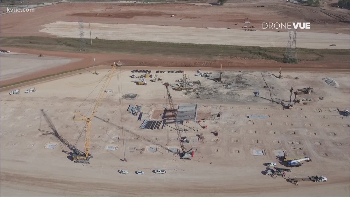 Tesla gigafactory construction, hiring continues | kvue.com